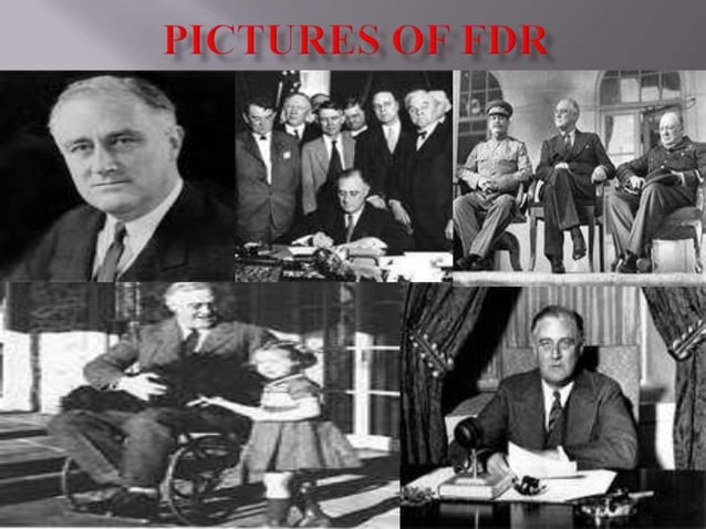 President Power Point of Franklin D. Roosevelt | PPTX
