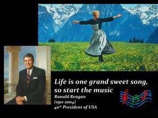 President ronald reagan notes slideshare | PPT