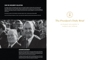 Presidents daily-brief-delivering-intelligence-to-kennedy-and-johnson | PDF