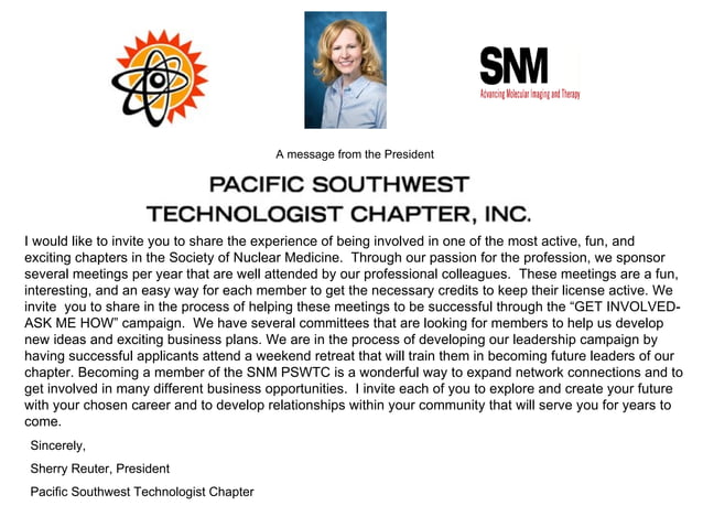 Presidents Message | PPT