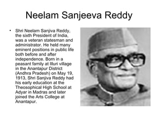 Presidents of india | PPT