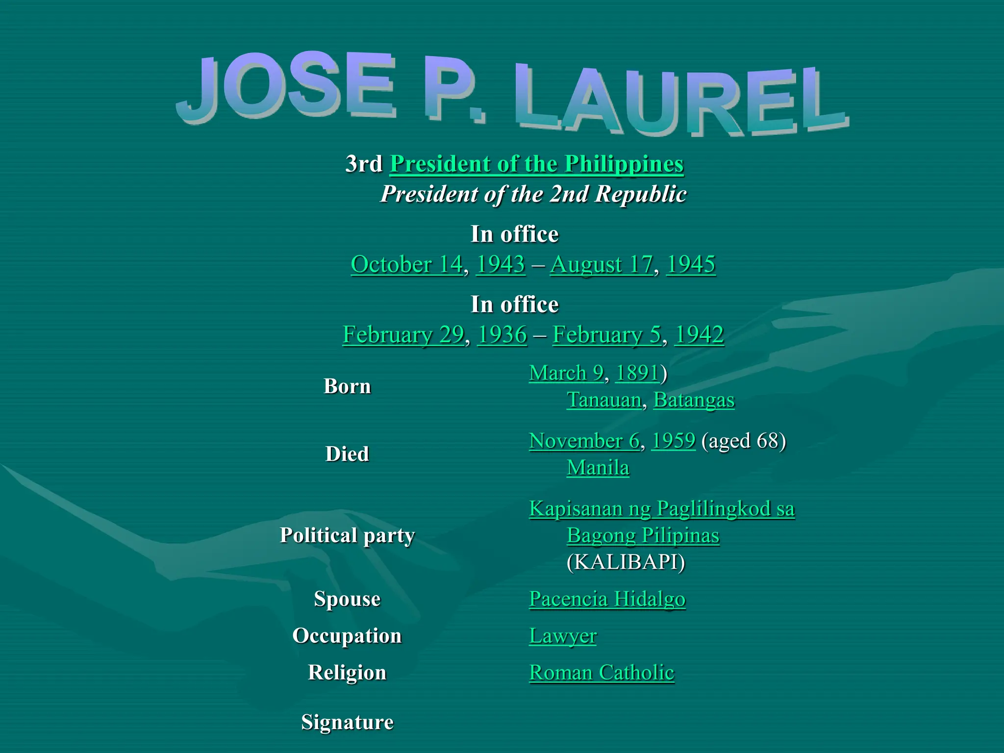 Presidents of the Philippines timely.ppt