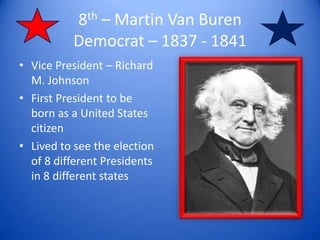 Presidents of the united states | PPTX