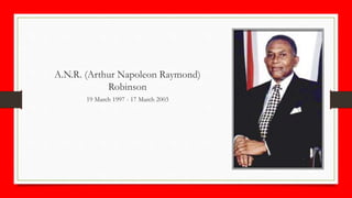 Presidents of Trinidad & Tobago | PPTX