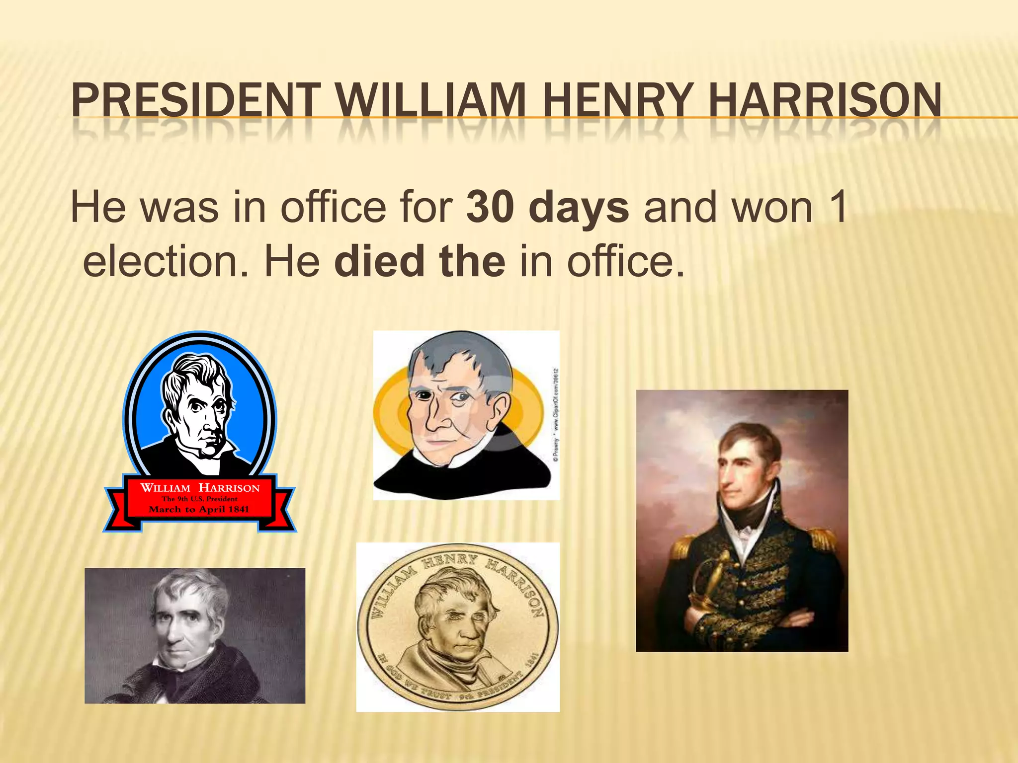 President william henry harrison | PPT