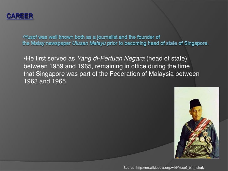 President Yusof Ishak