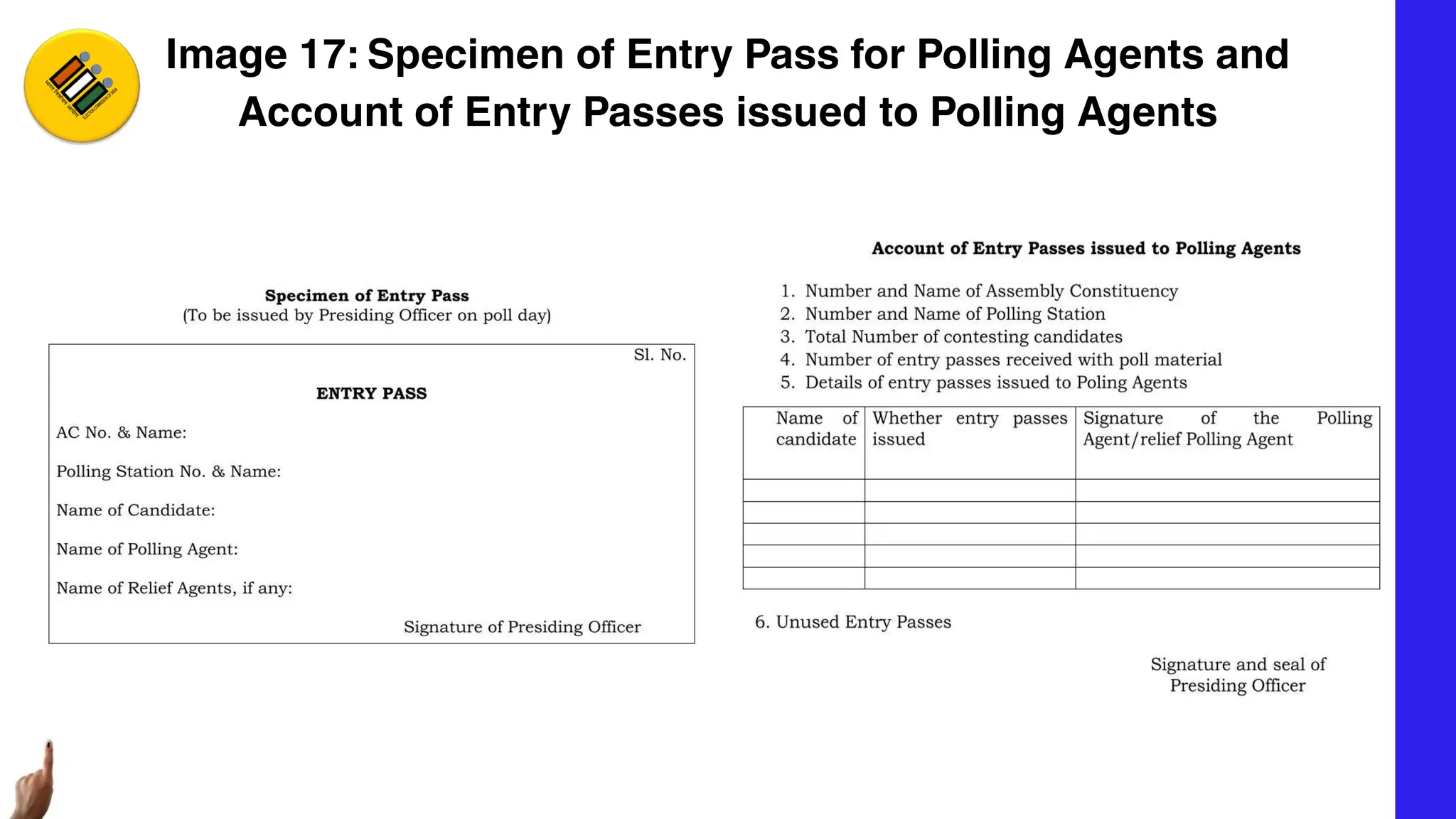 Presiding Officer Training module 2024 lok sabha elections | PPTX