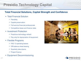 Presidio Networked Solutions Sales Presentation Ns Ppt 1108 | PPT