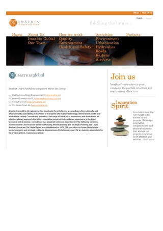 Imathia Presentation. English. | PDF