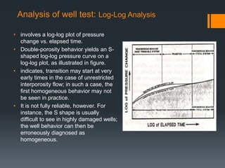 recognize double porosity system from well tests | PPTX