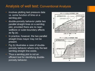 recognize double porosity system from well tests | PPTX