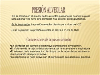 Presiones Pulmonares | PPT