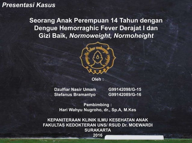Preskas Anak DHF - Dzulfiar Stefanus.pptx