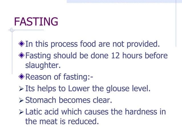 Pre slaughter steps | PPTX | First Aid | Injuries