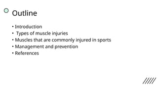 Presentation on MUSCLE INJURY in Sports.pptx