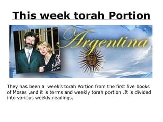 Weekly Torah Portion | ODP