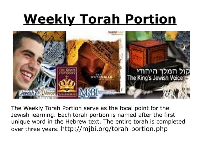 Weekly Torah Portion | ODP | Judaism | Religion & Spirituality