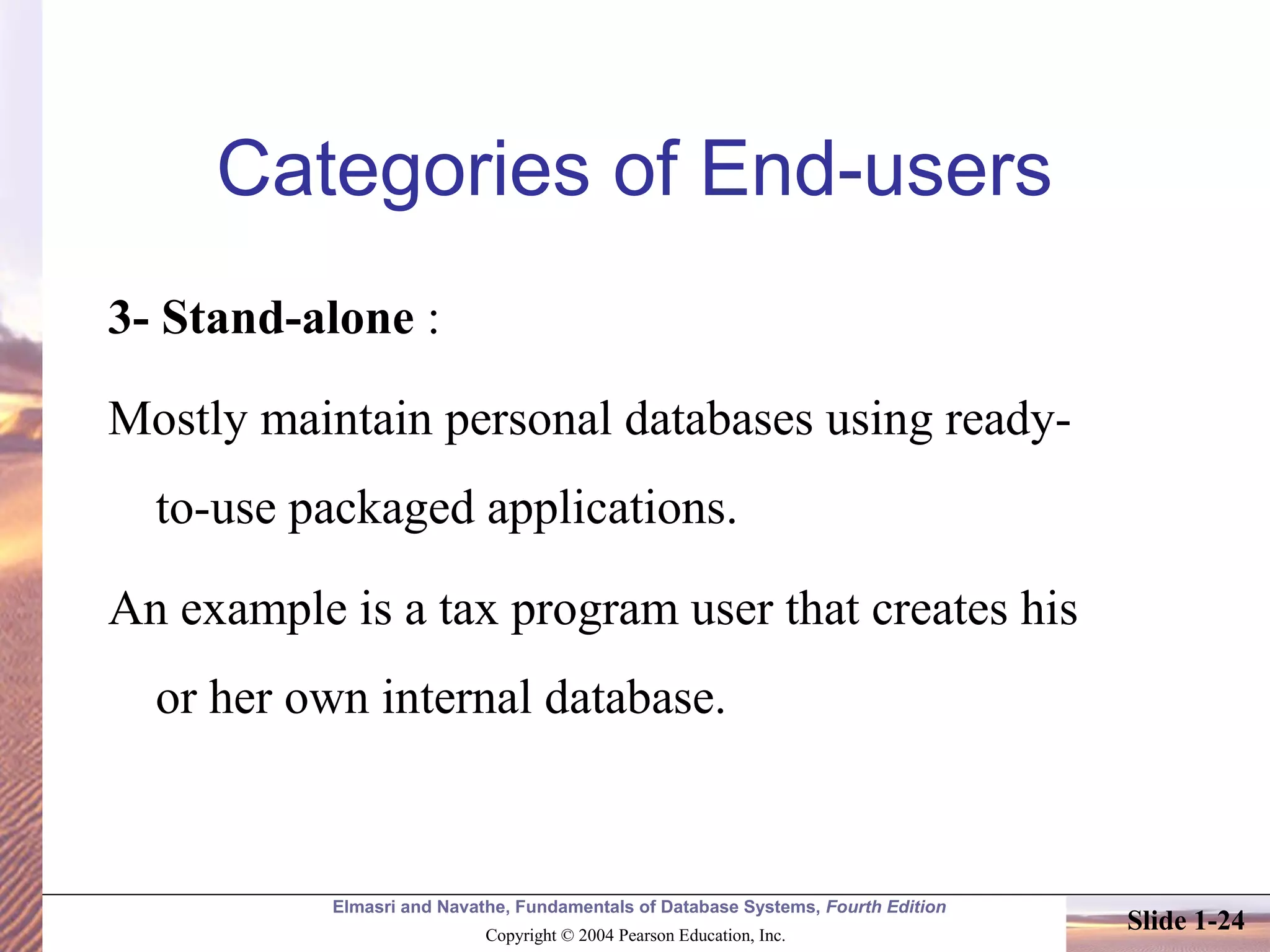 Database Presentation | PPT