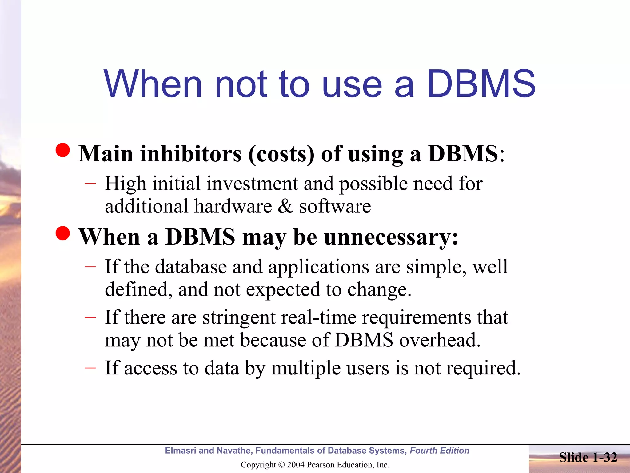 Database Presentation | PPT