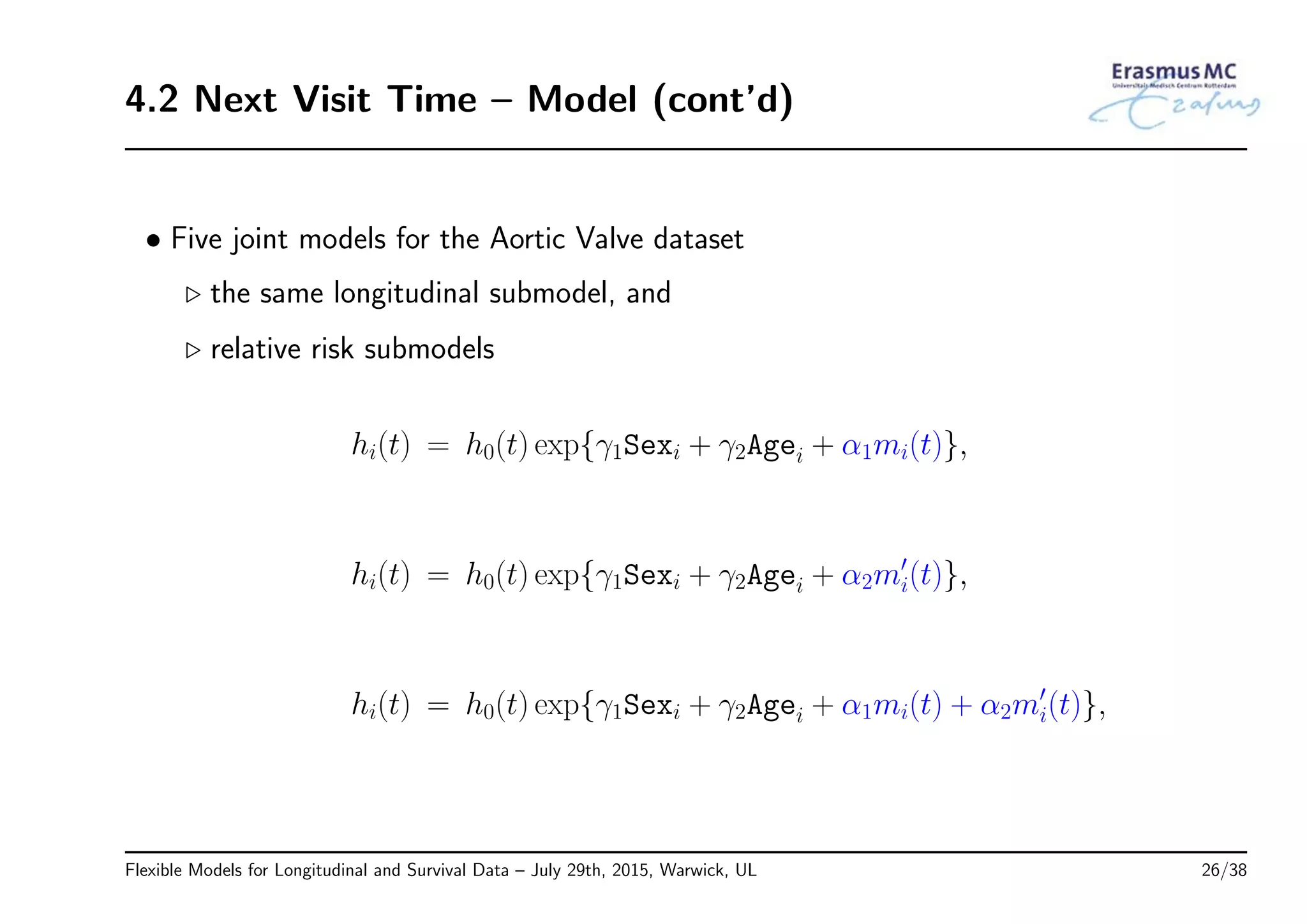 Personalized Screening using Joint Models | PDF