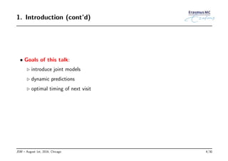 Personalized Screening Intervals for Biomarkers using Joint Models for Longitudinal and Survival ...