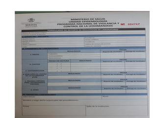 Comprehensive Program on Human Leishmaniasis Surveillance, Diagnosis ...