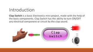 clap switch project | PPTX