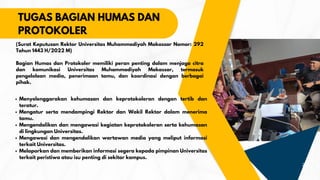 Presntasi benchmarking tata kelola Humas Unismuh | PPT