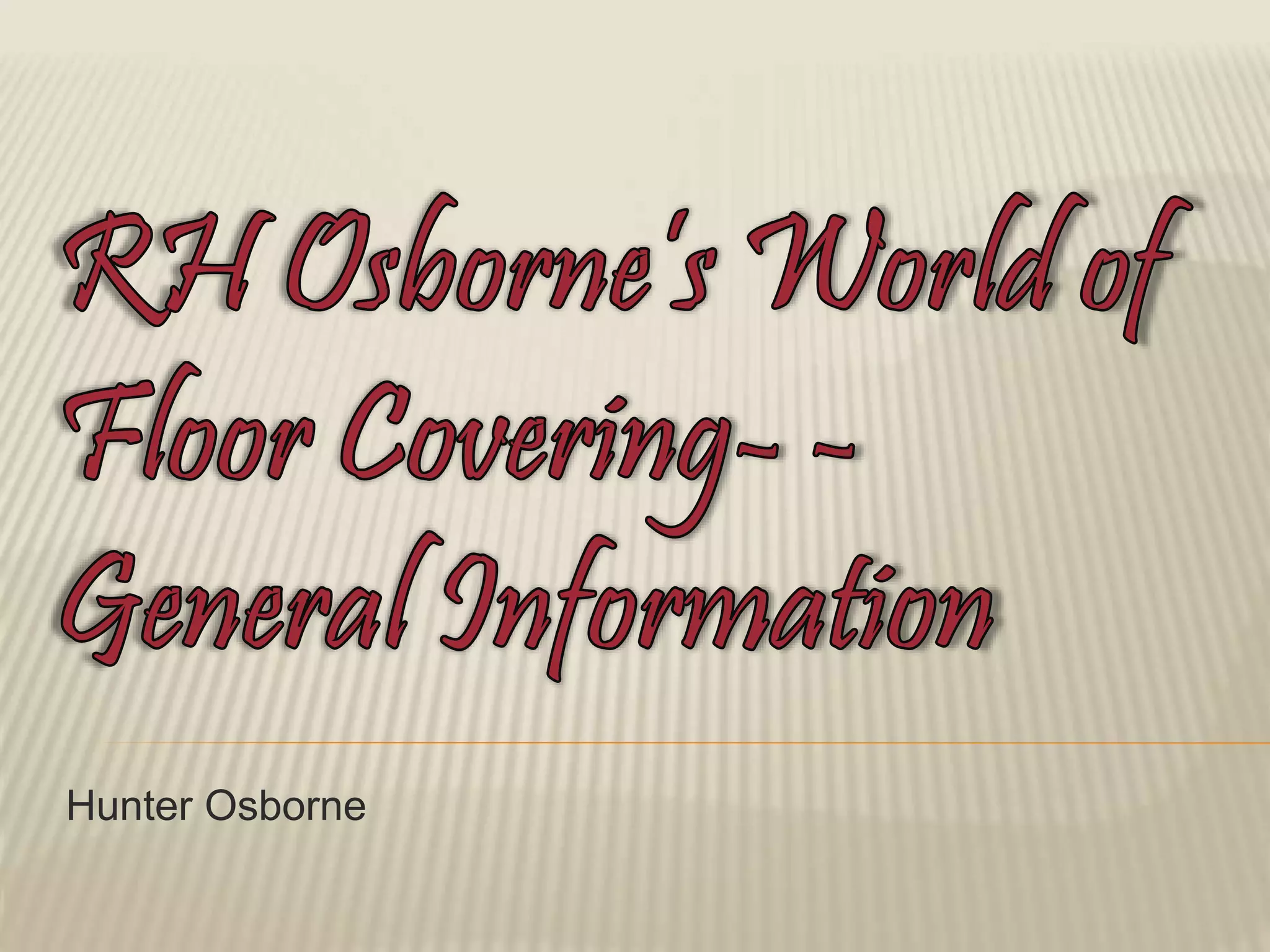 Presntation 1 osborne | PPT