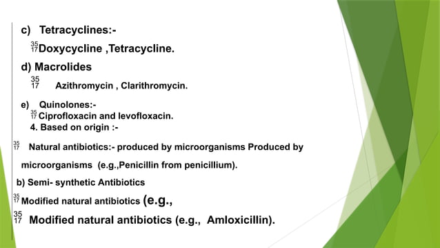 Antibiotics: Classification, Mechanism of Action, Therapeutic Uses ...
