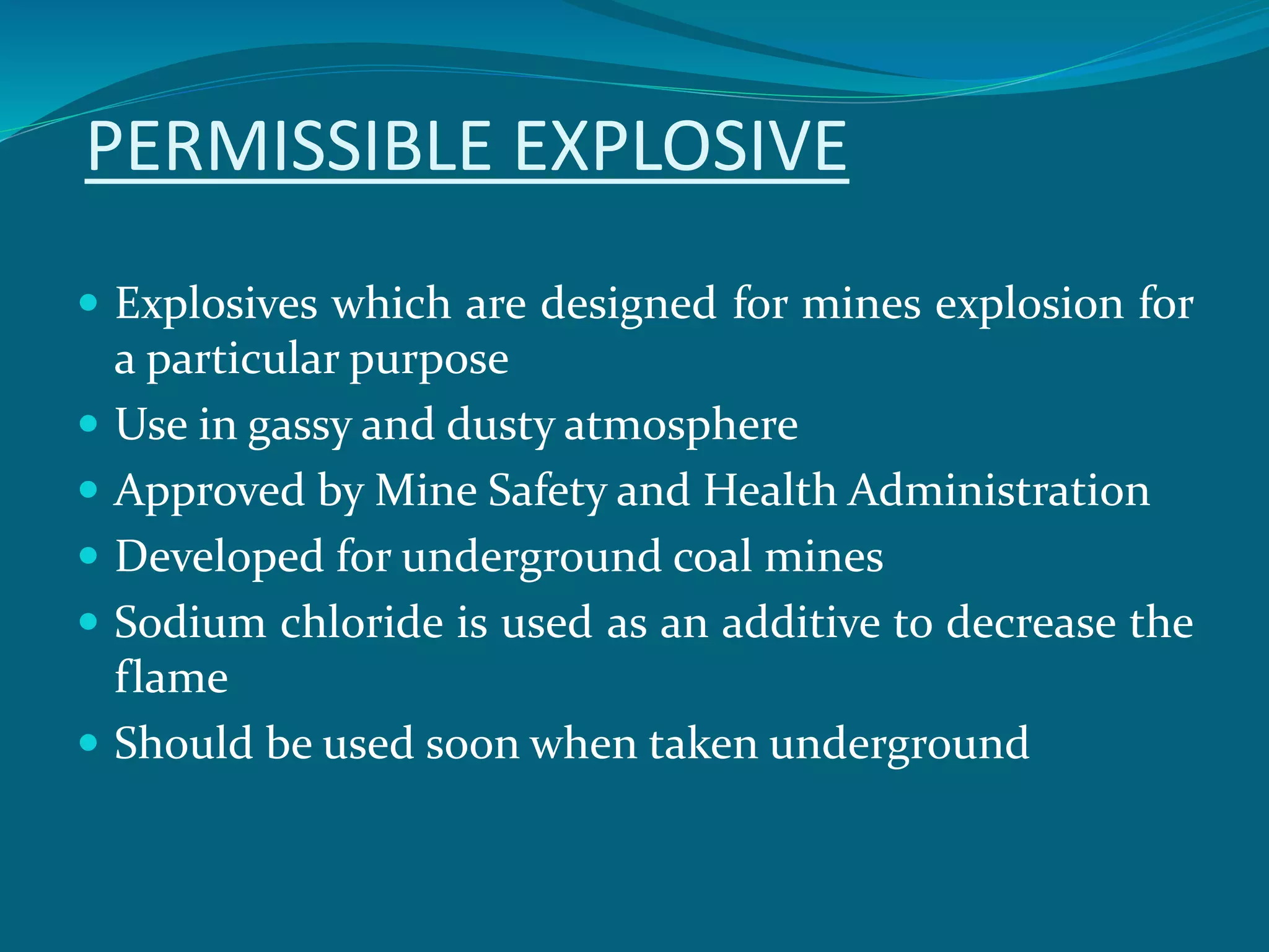 Explosive products ppt | PPTX