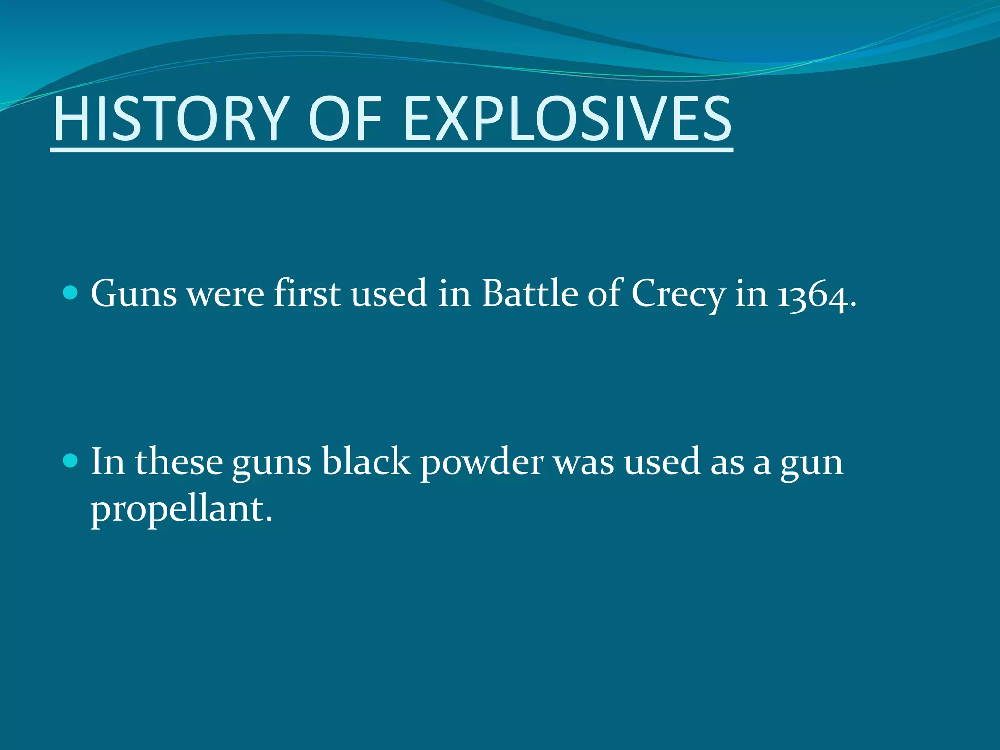 Explosive products ppt | PPTX