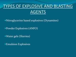 Explosive products ppt | PPTX