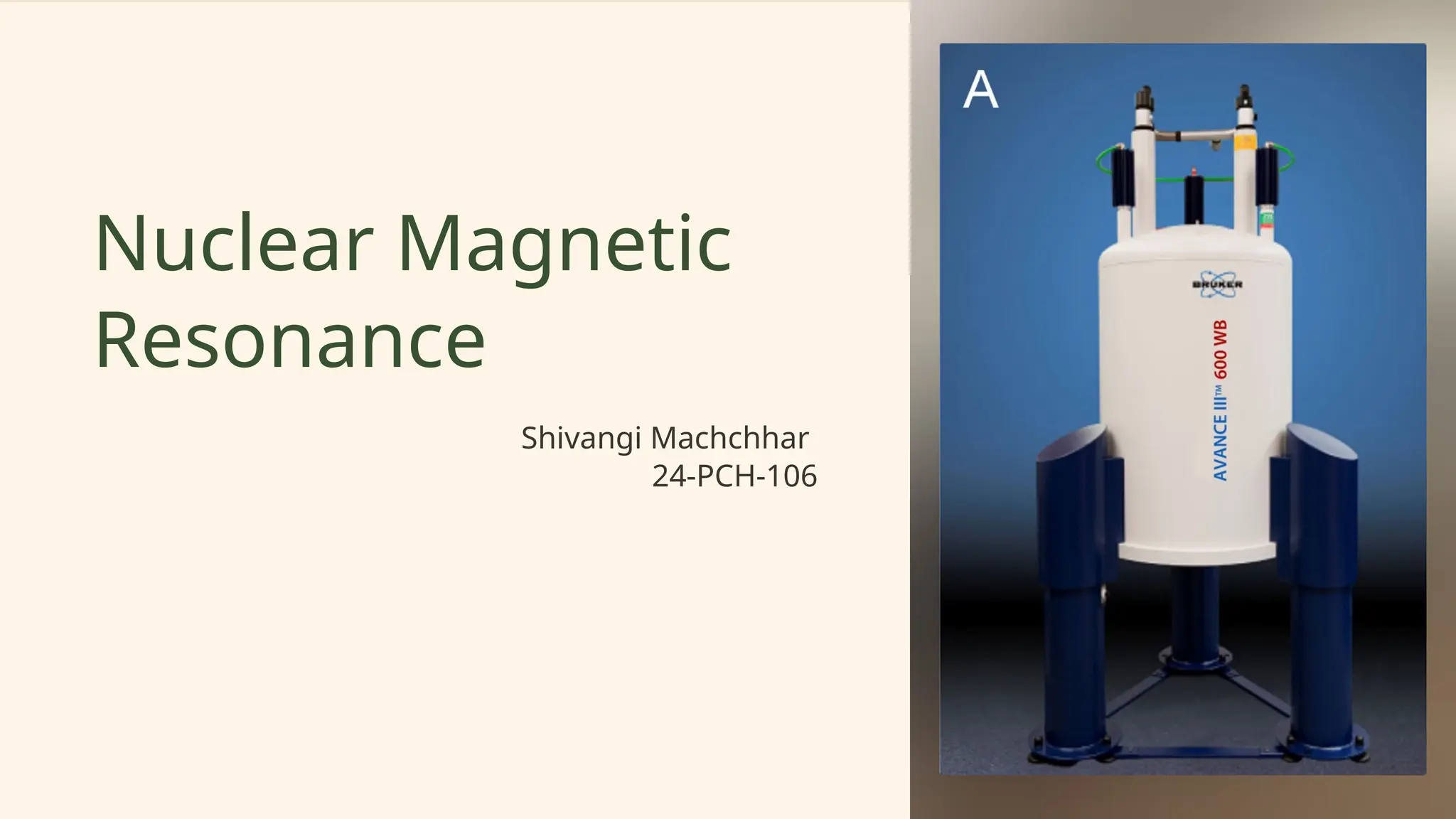Nuclear Magnetic Resonance spectroscopy technique | PPTX