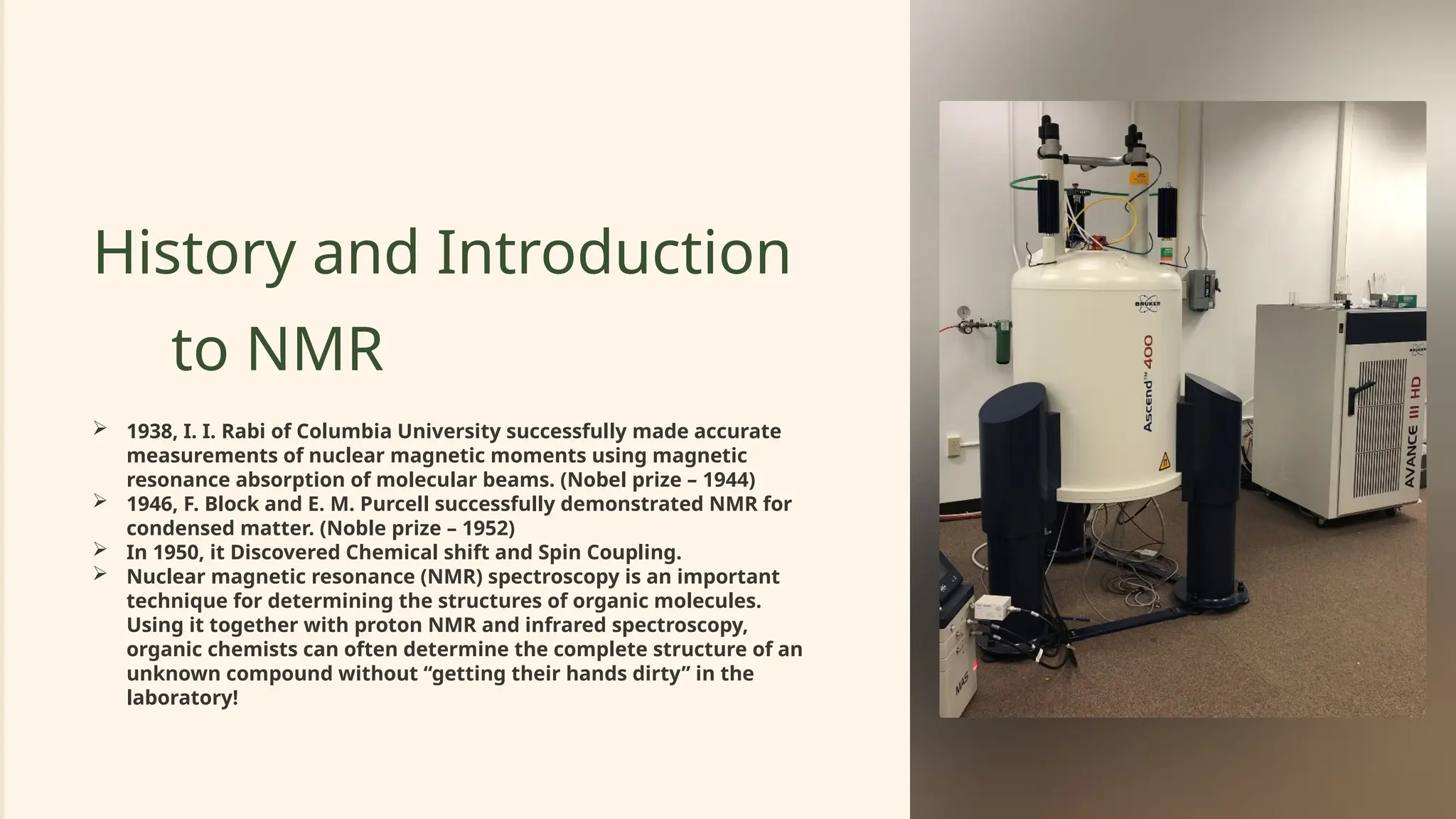 Nuclear Magnetic Resonance spectroscopy technique | PPTX