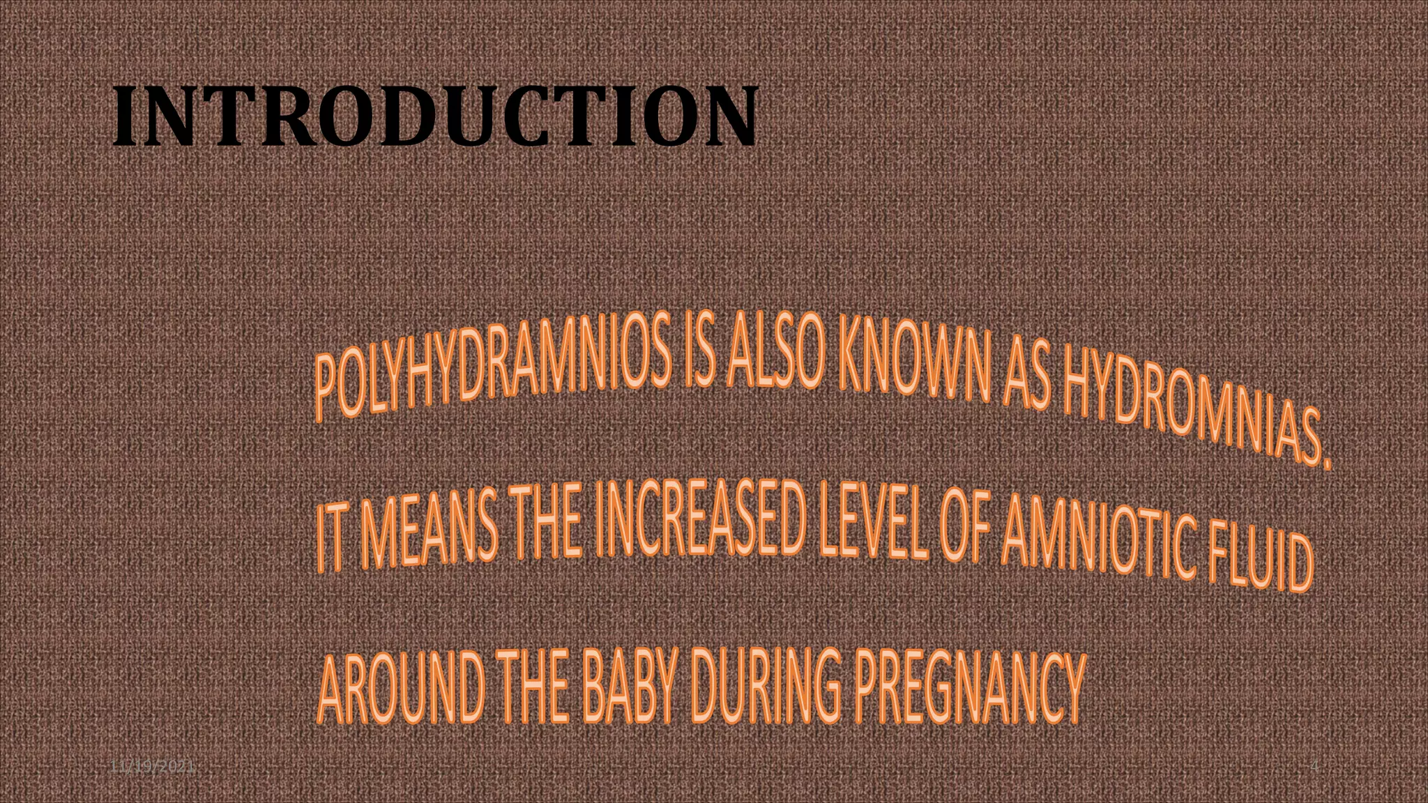 POLYHYDRAMNIOS | PDF