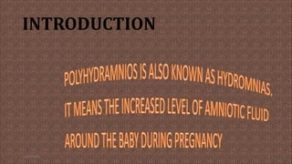 POLYHYDRAMNIOS | PDF