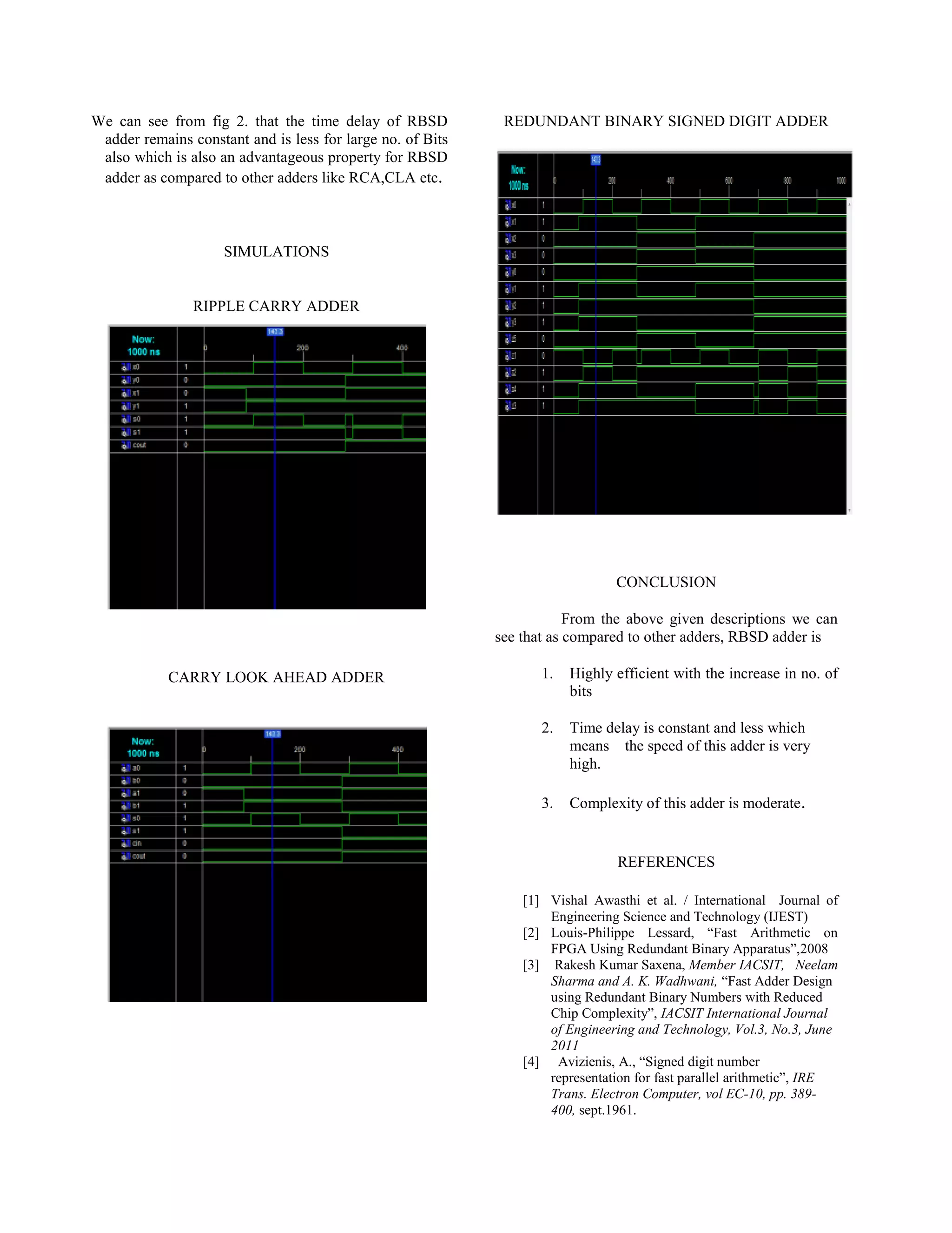 Design and Implementation of n-bit fastest Adder(IJECCE national ...