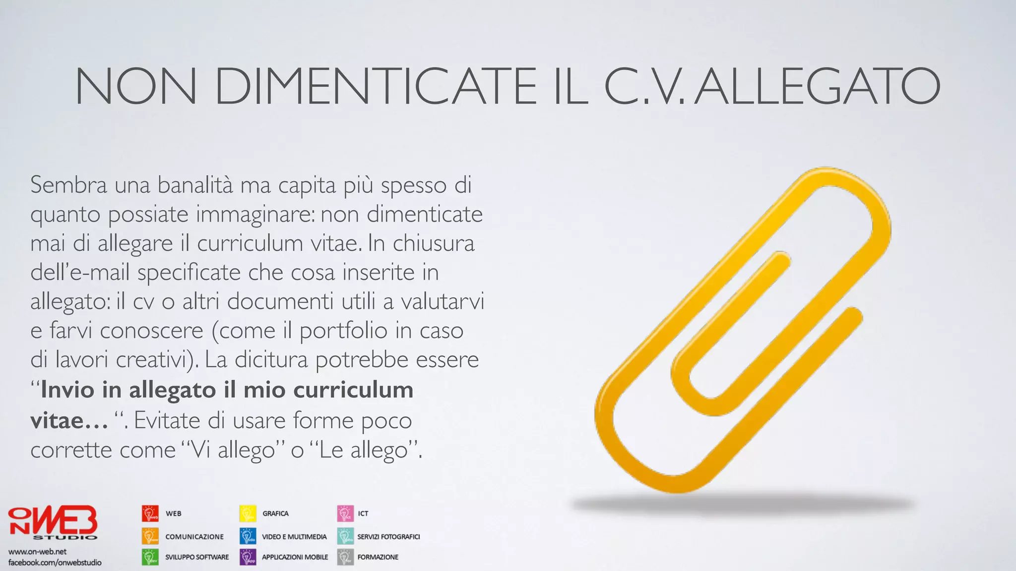 Presonal branding: La lettera di presentazione | PDF