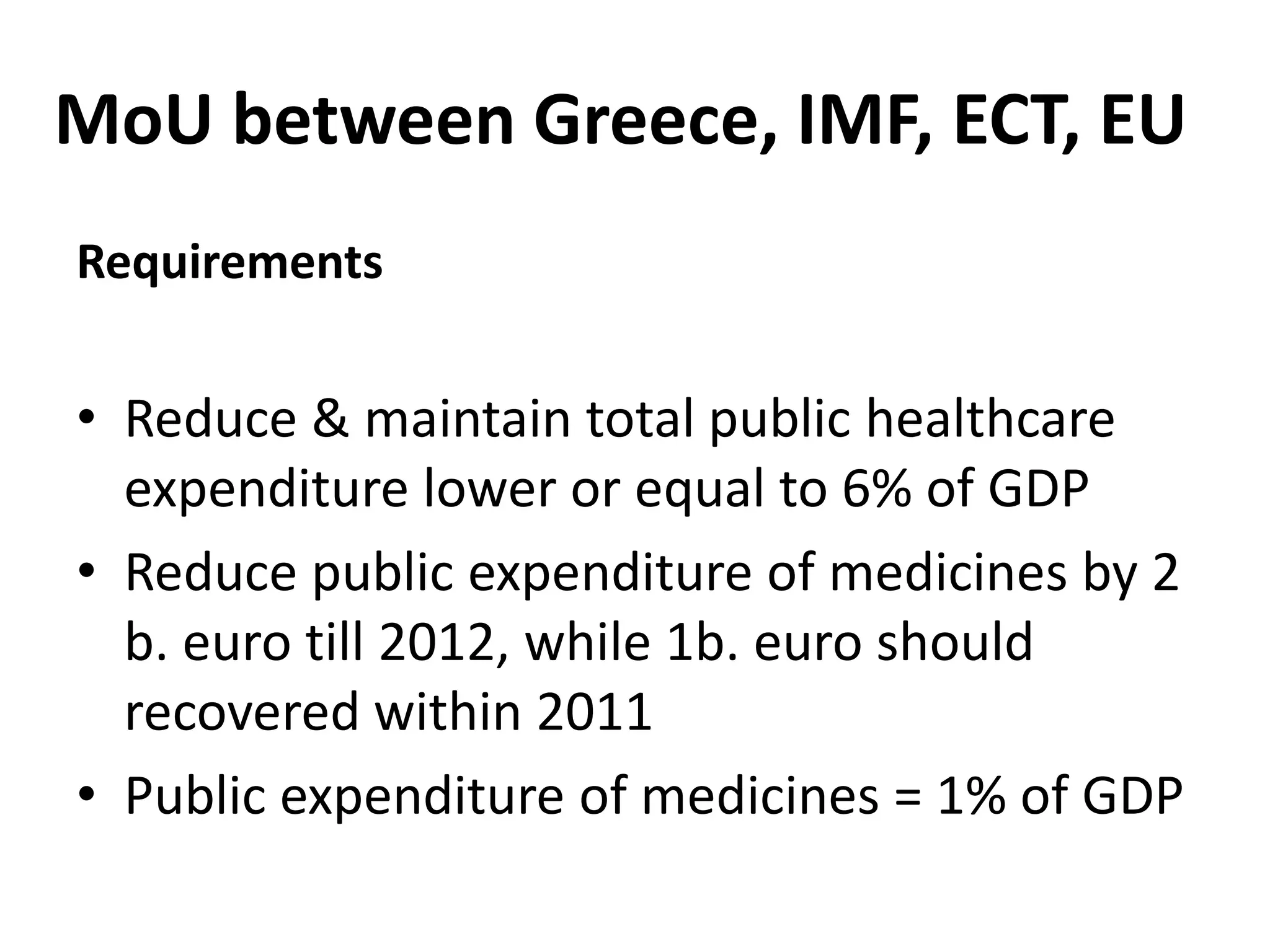 Greek HealthCare in the EFSF era | PPTX