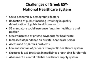 Greek HealthCare in the EFSF era | PPTX