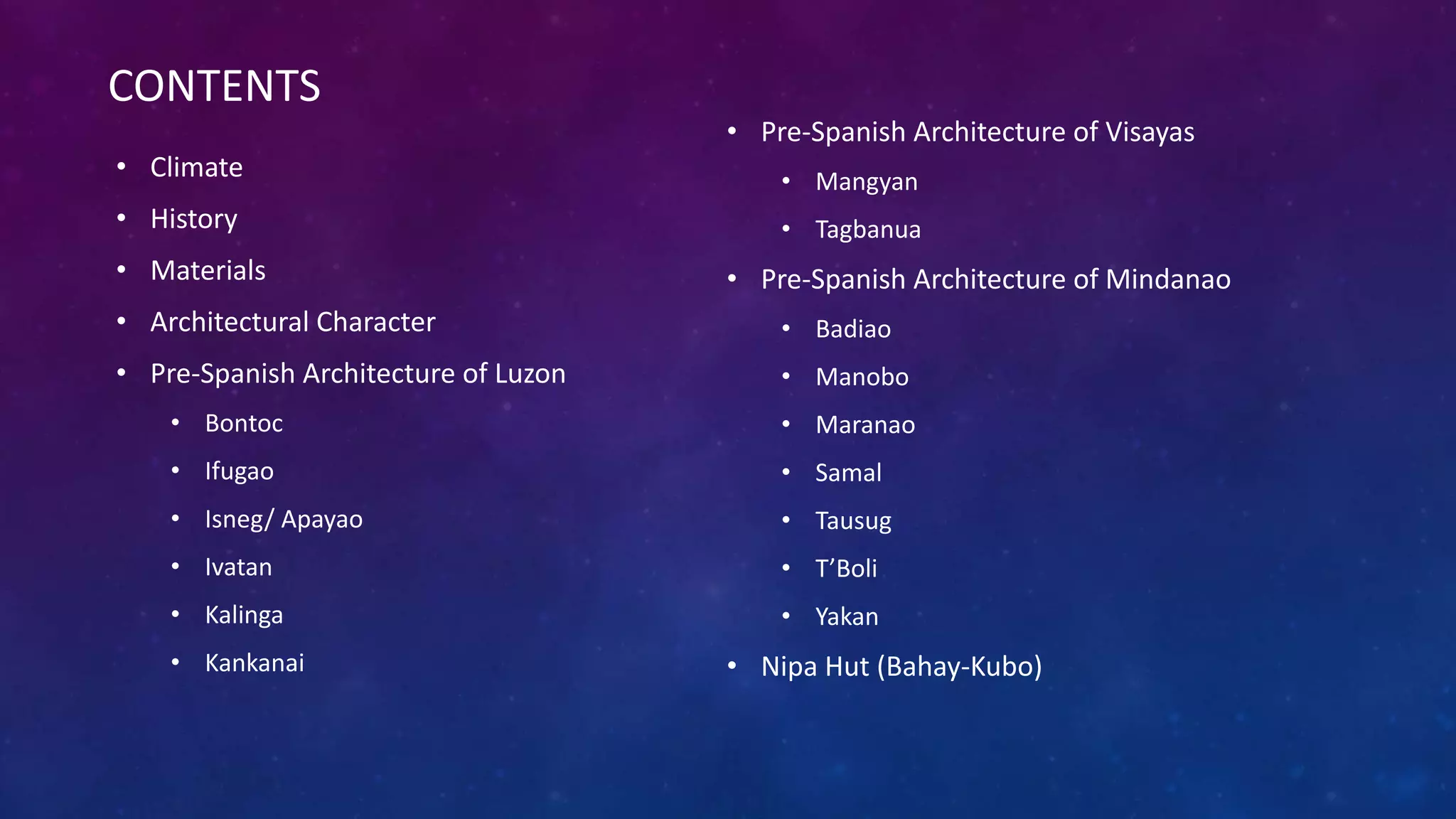 Pre-Spanish Architecture Presentation | PPTX