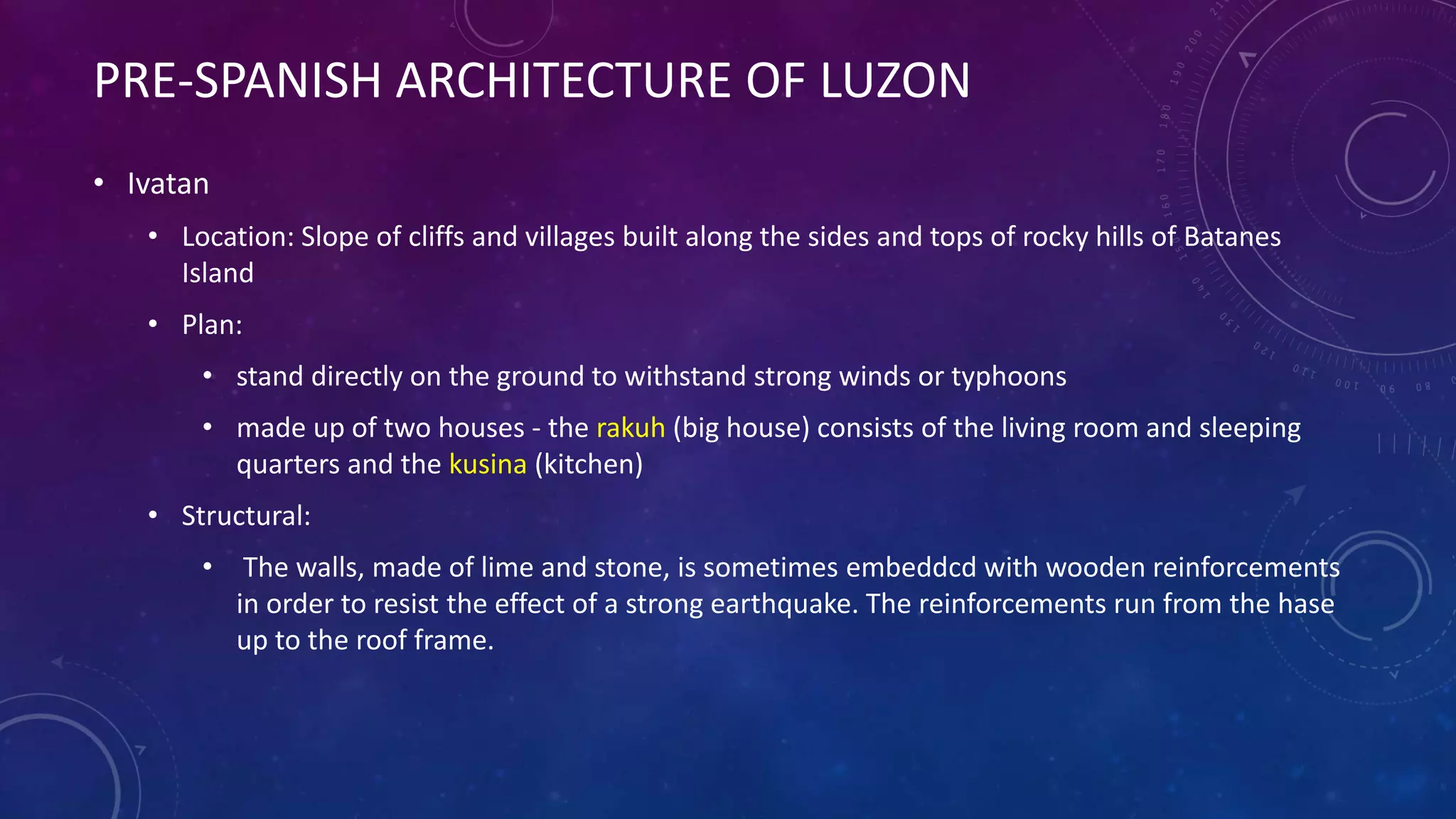 Pre-Spanish Architecture Presentation | PPTX