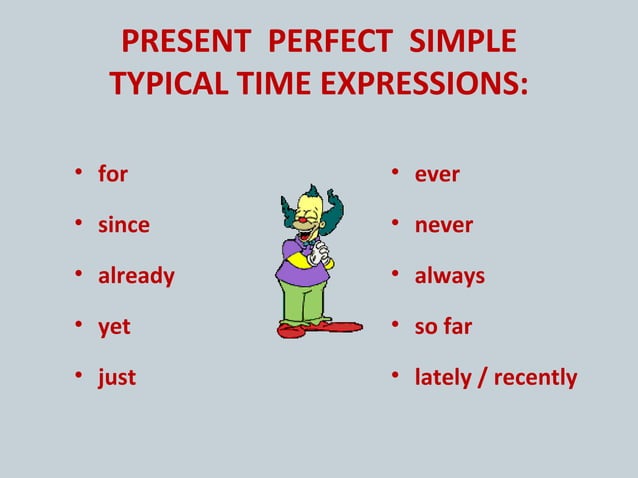 Pres perf simp vs pres perf cont | PPT