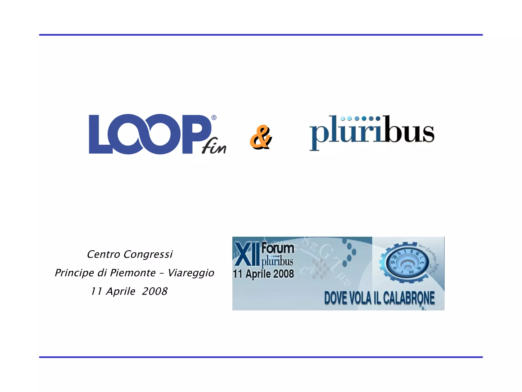 Loop Fin al XII Forum Pluribus | PDF | Technology & Computing