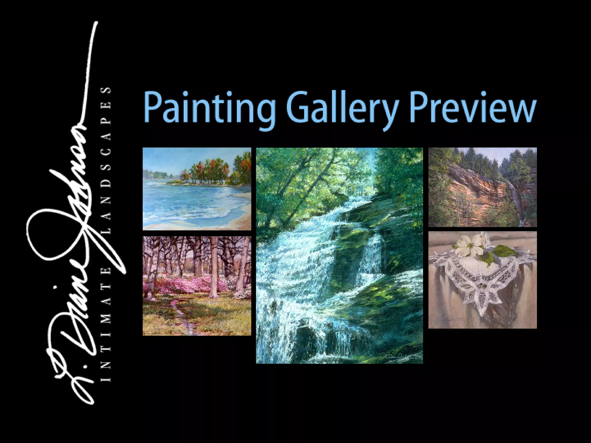 L Diane Johnson Landscape Painting Sampler | PPT