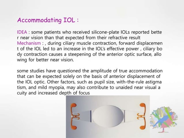 Presbyopia ( Part 1 / lenticular approach )..Types of MFIOL | PPT