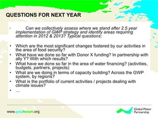 GWP Programme Management presentation | PPT