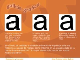 Resolución y lineatura | PPT