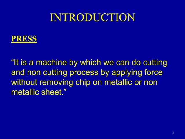Classification and Types of Press | PPTX